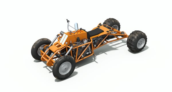 3d powered atv