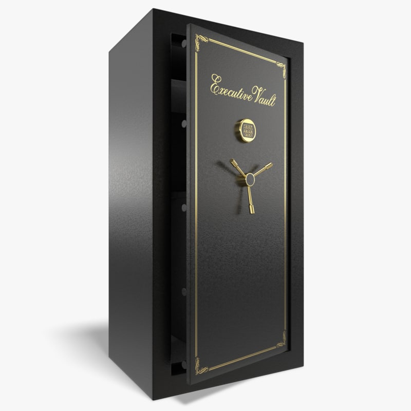 executive vault rigged 3d model