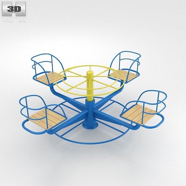 Free 3D Merry-Go-Round Models | TurboSquid