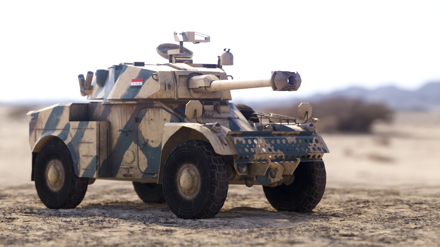 panhard aml 3d model