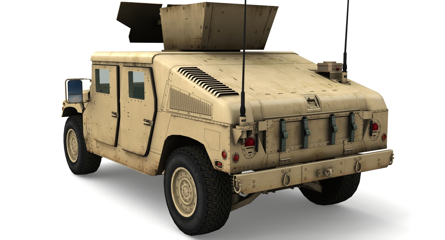 HUMVEE Modelo 3D - TurboSquid 1127839