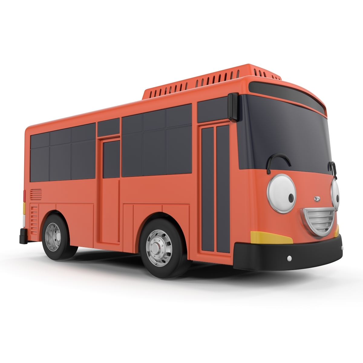 bus car cartoon 3ds