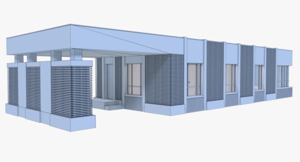 modern houses interior 3d obj