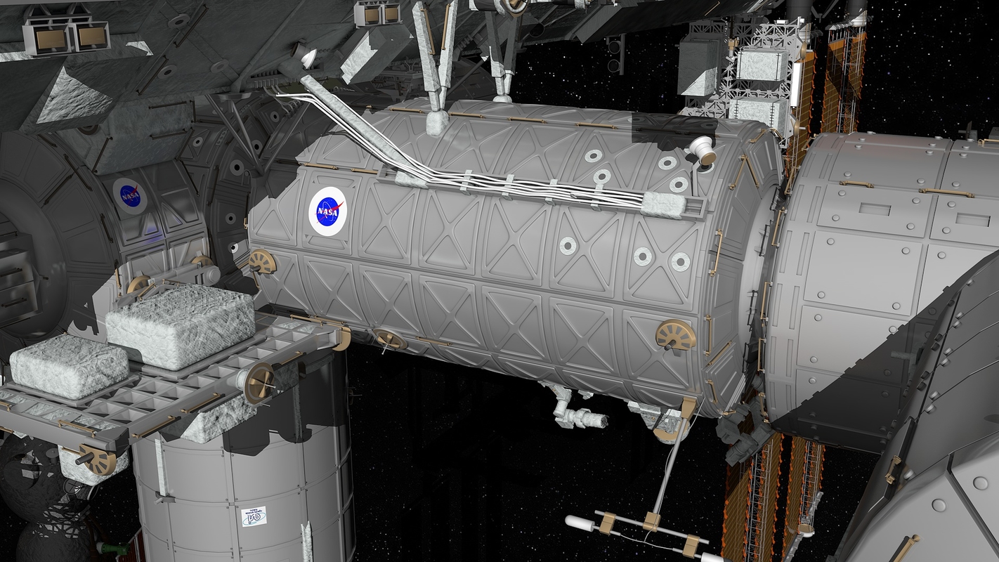 3d iss module destiny