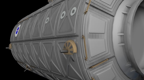 3d iss module destiny