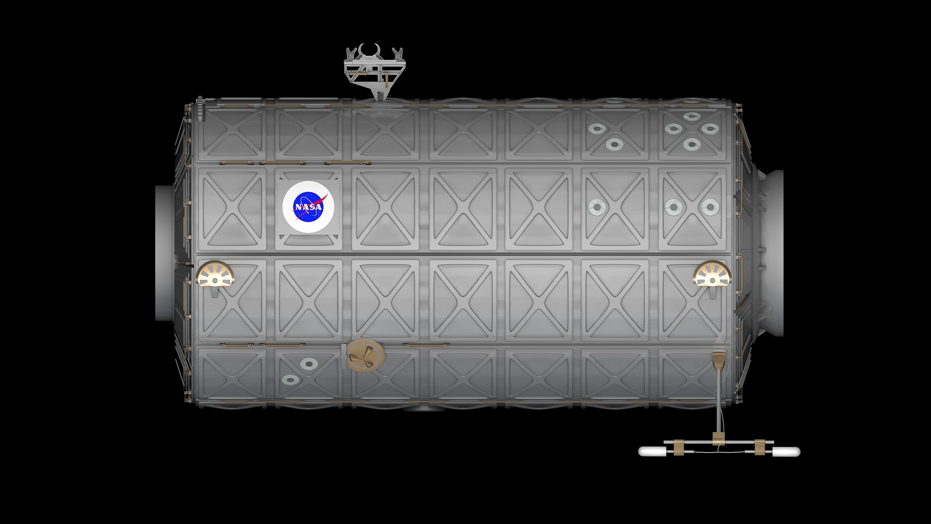 3d iss module destiny