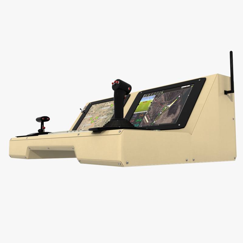 uav control console 3d model