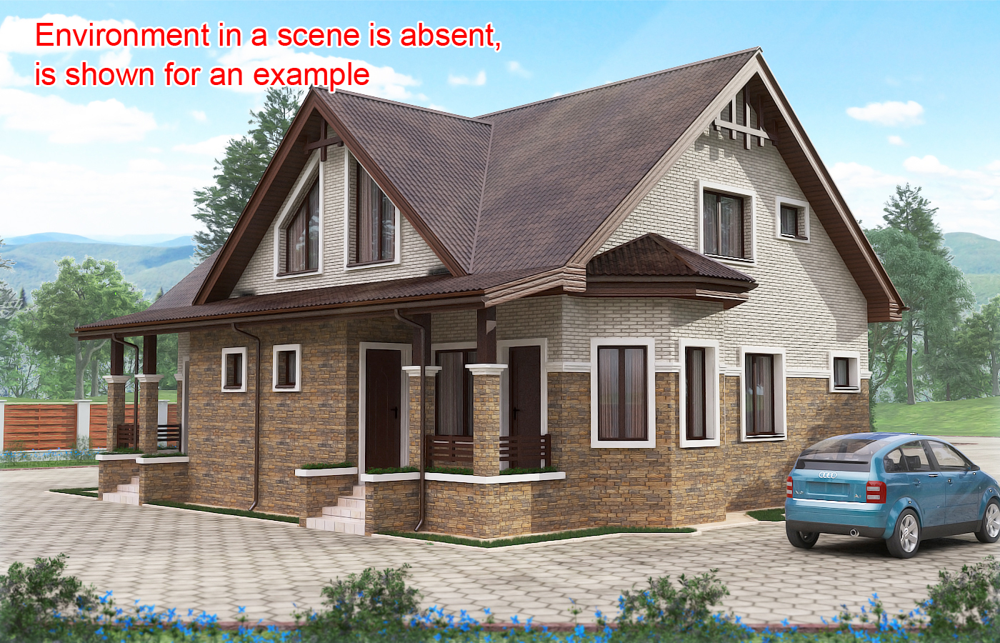house 3d obj