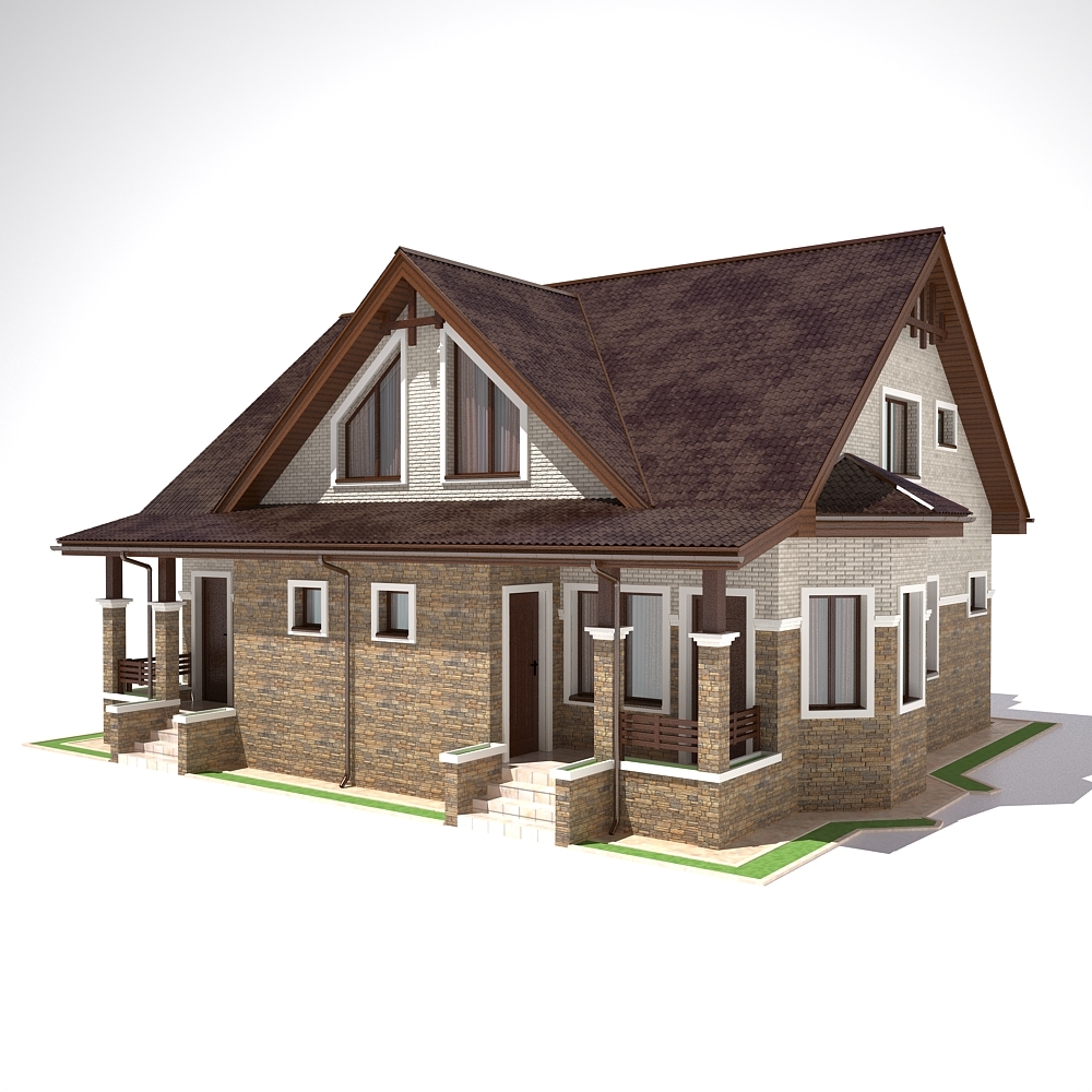 house 3d obj