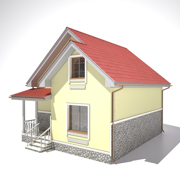 house 3d obj