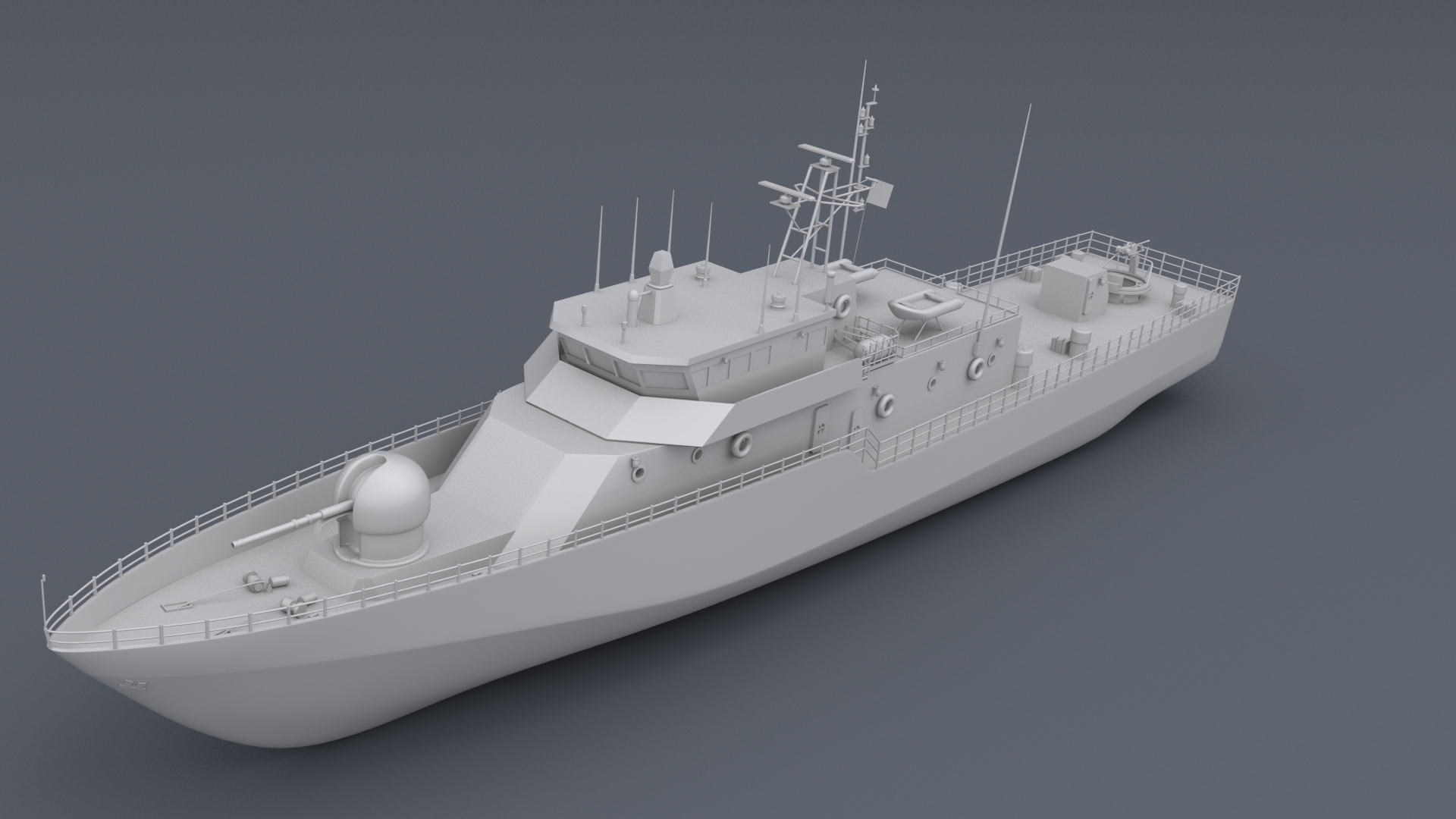 3d model launched m58