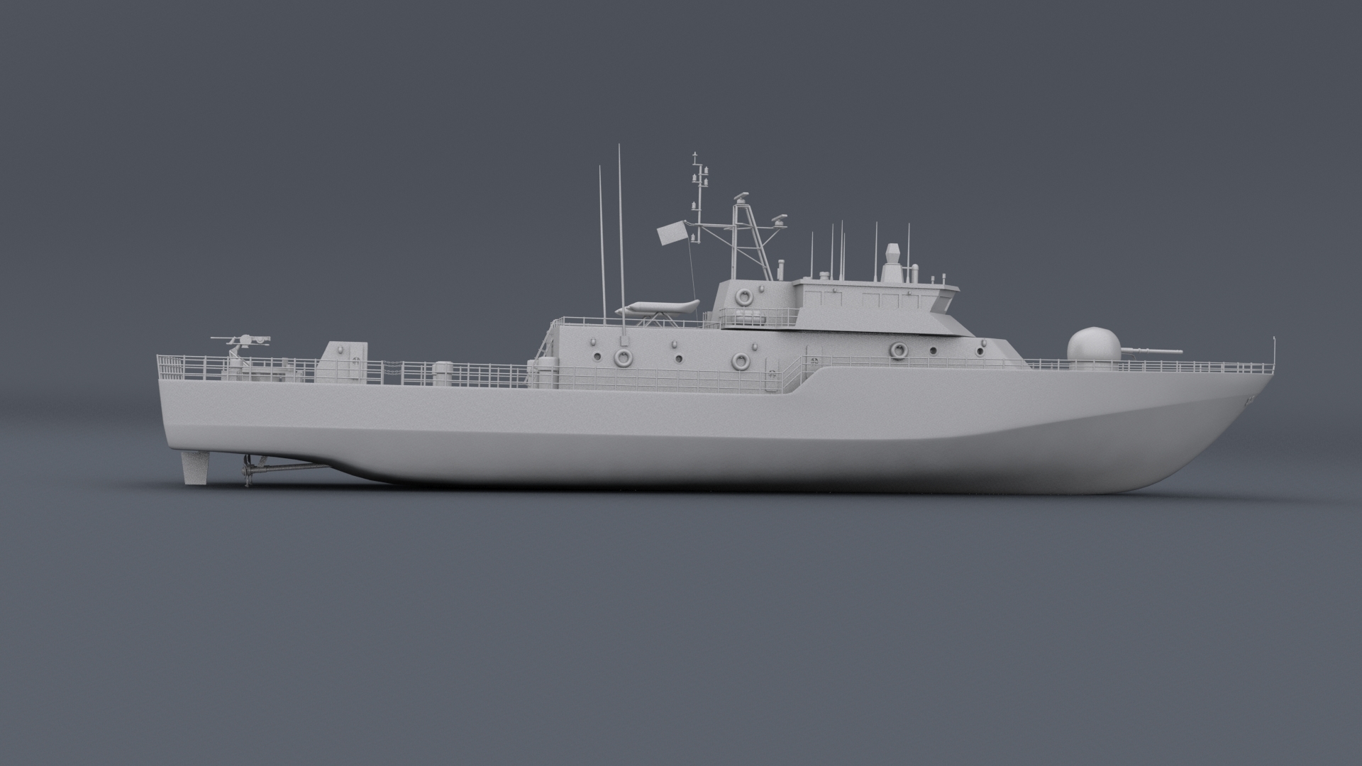 3d model launched m58