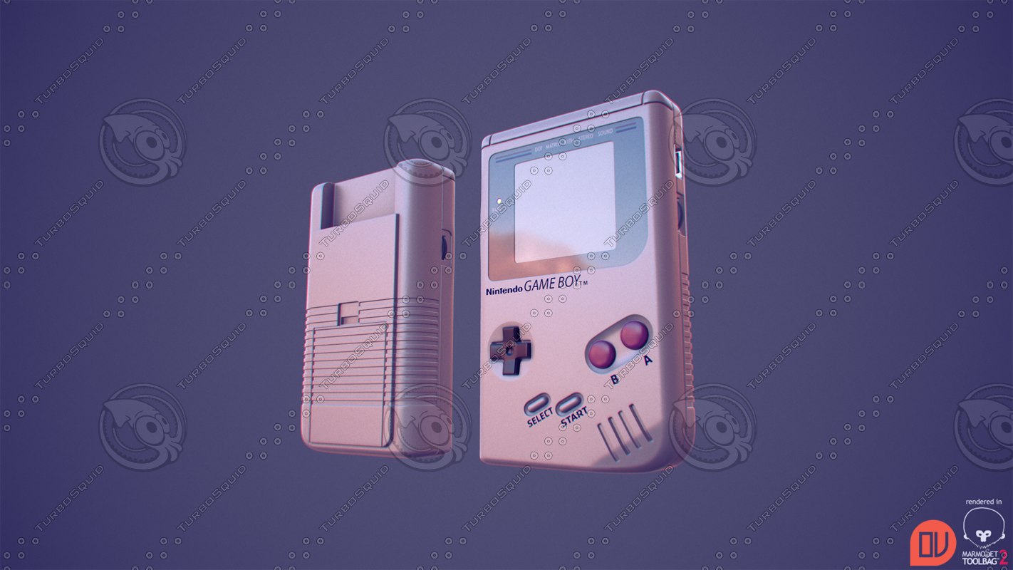 3d gameboy nintendo model