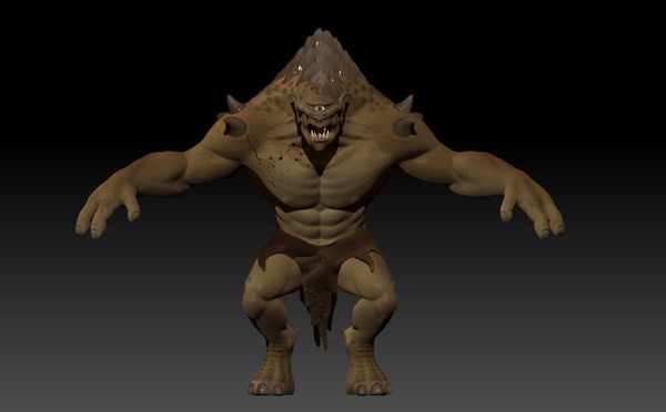 3D Brute Models | TurboSquid