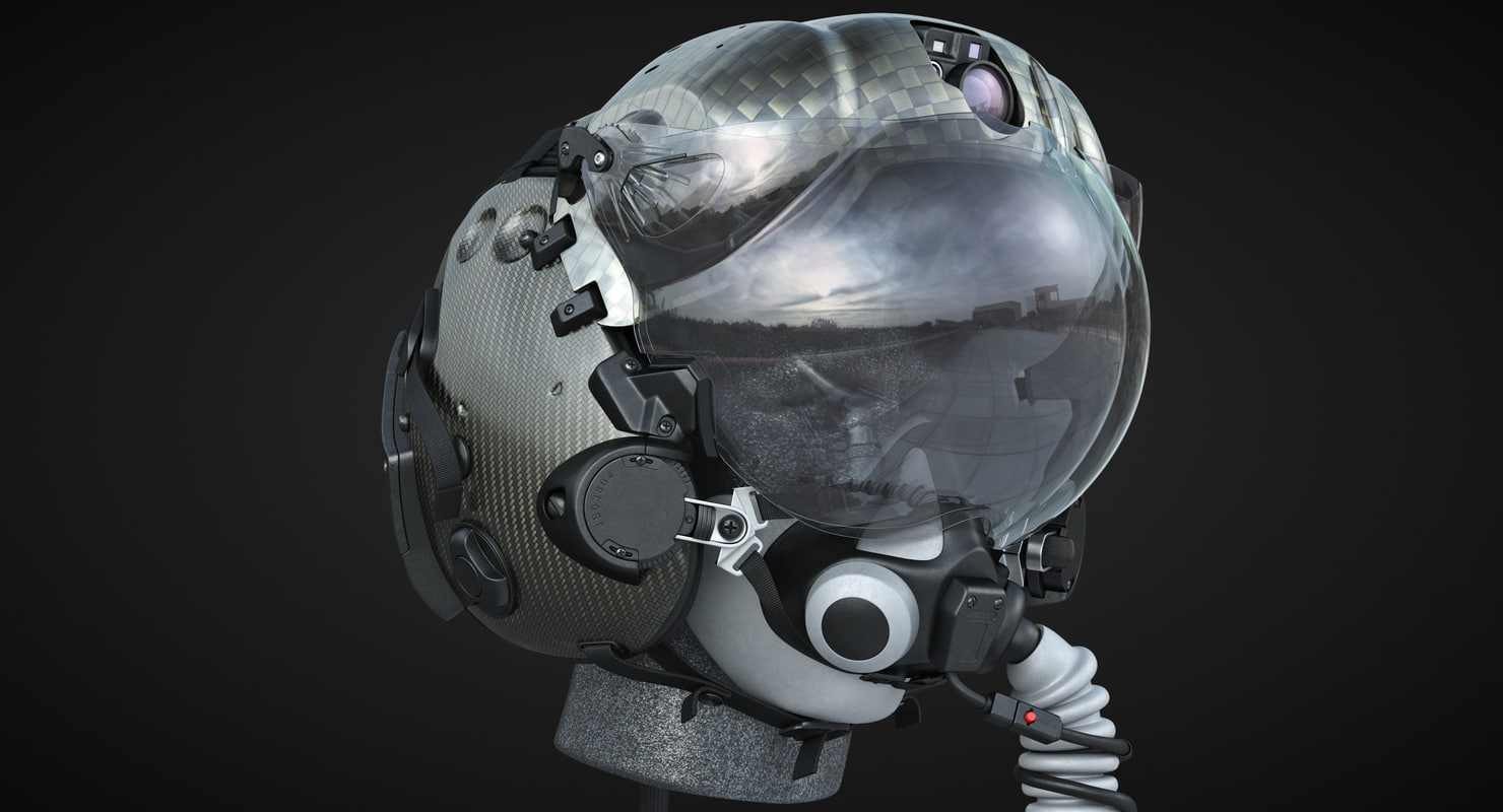 helmet f-35 lm 3d model
