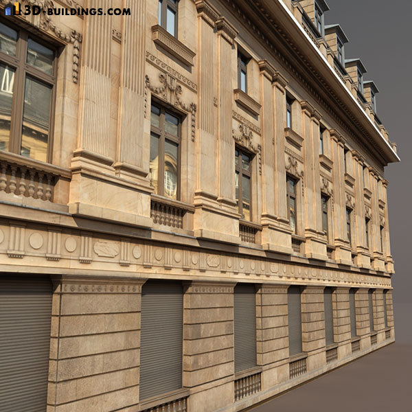 3d model facades