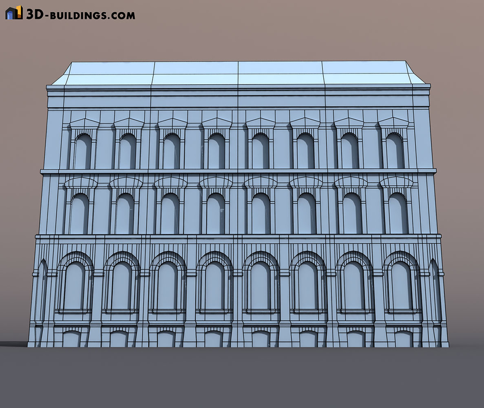 3d model facades