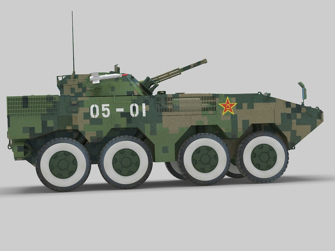 modelo 3d PLA ZBL-09 Snow Leopard IFV - TurboSquid 1133057