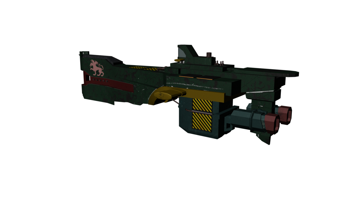 hades cruiser obj free