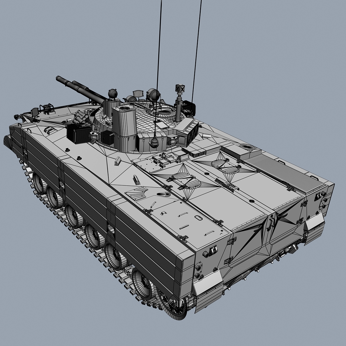 BMP-3M Shtora-1 3D 모델 - TurboSquid 1133023
