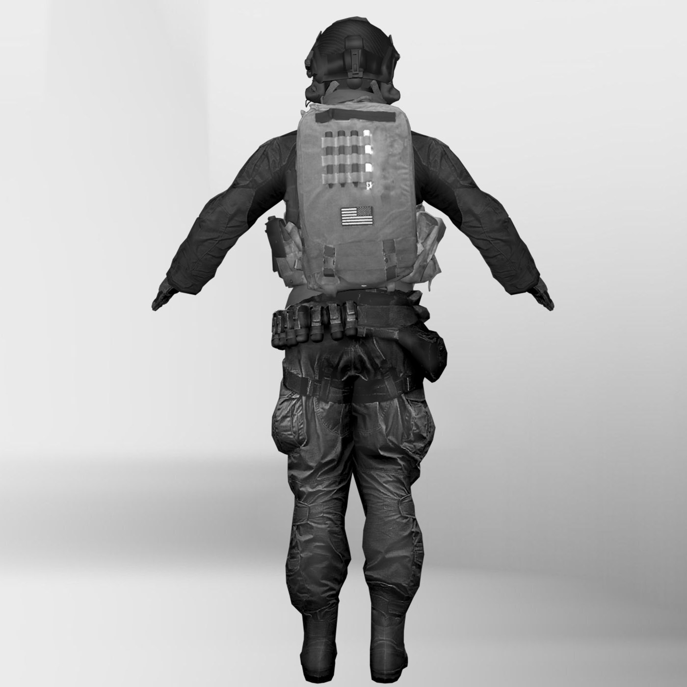 spec ops soldier c4d