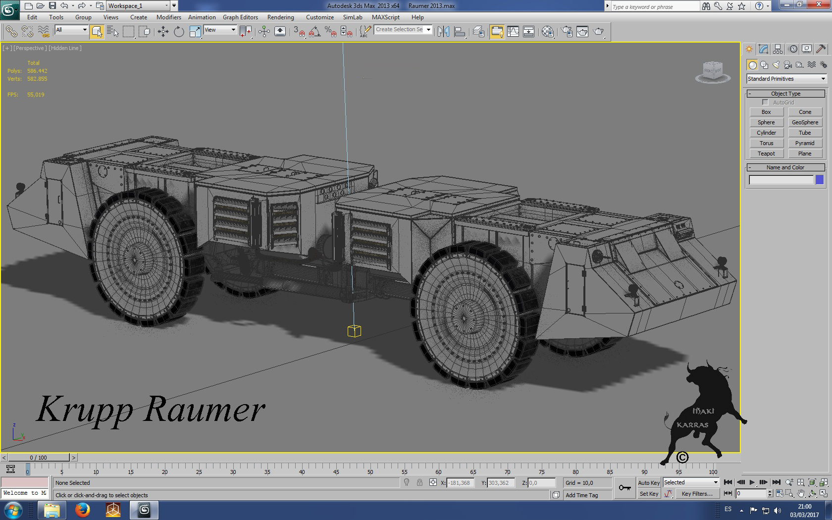 3d model of raumer krupp