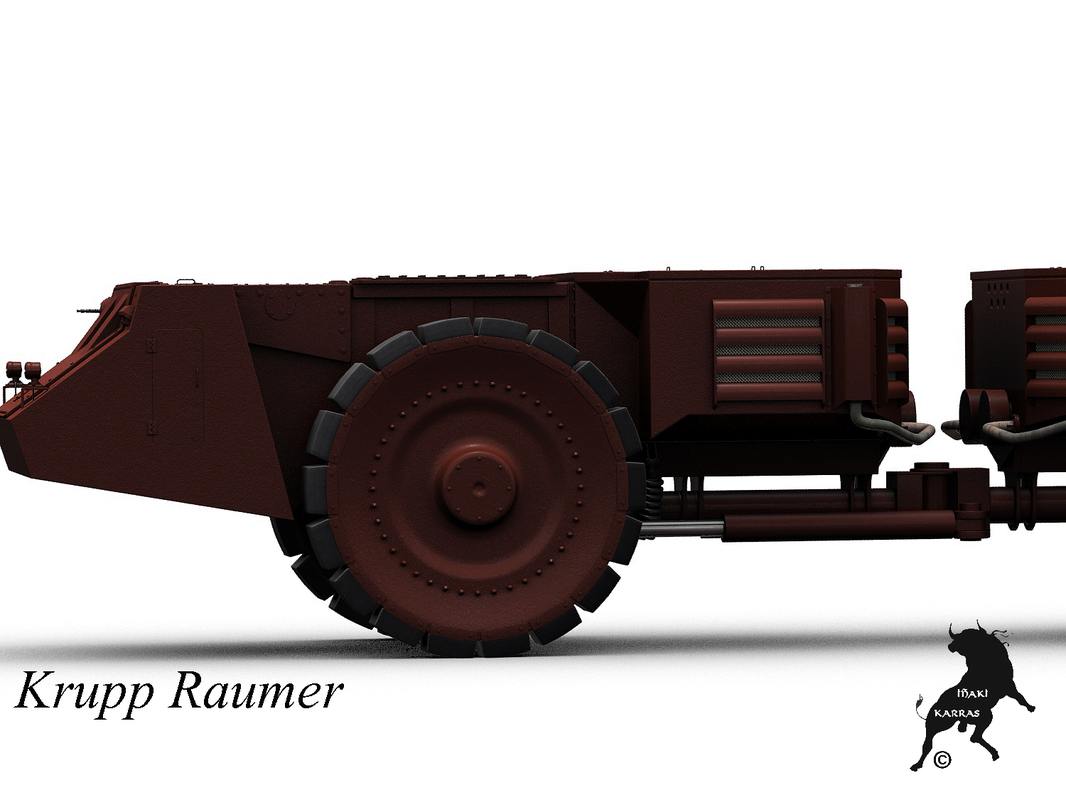 Krupp Raumer Modelo 3D - TurboSquid 1133276