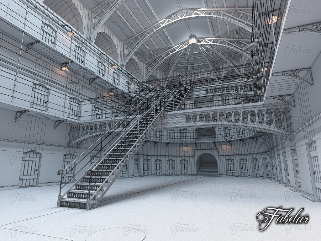 prison night 3d max