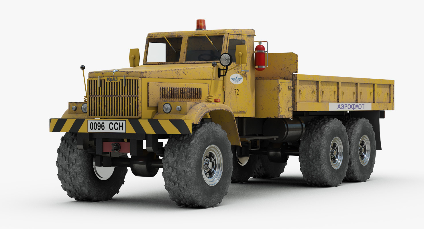 max russian kraz 255 airfield