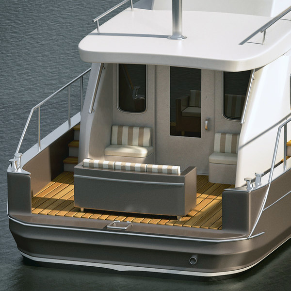 motor yacht aquanaut andante obj