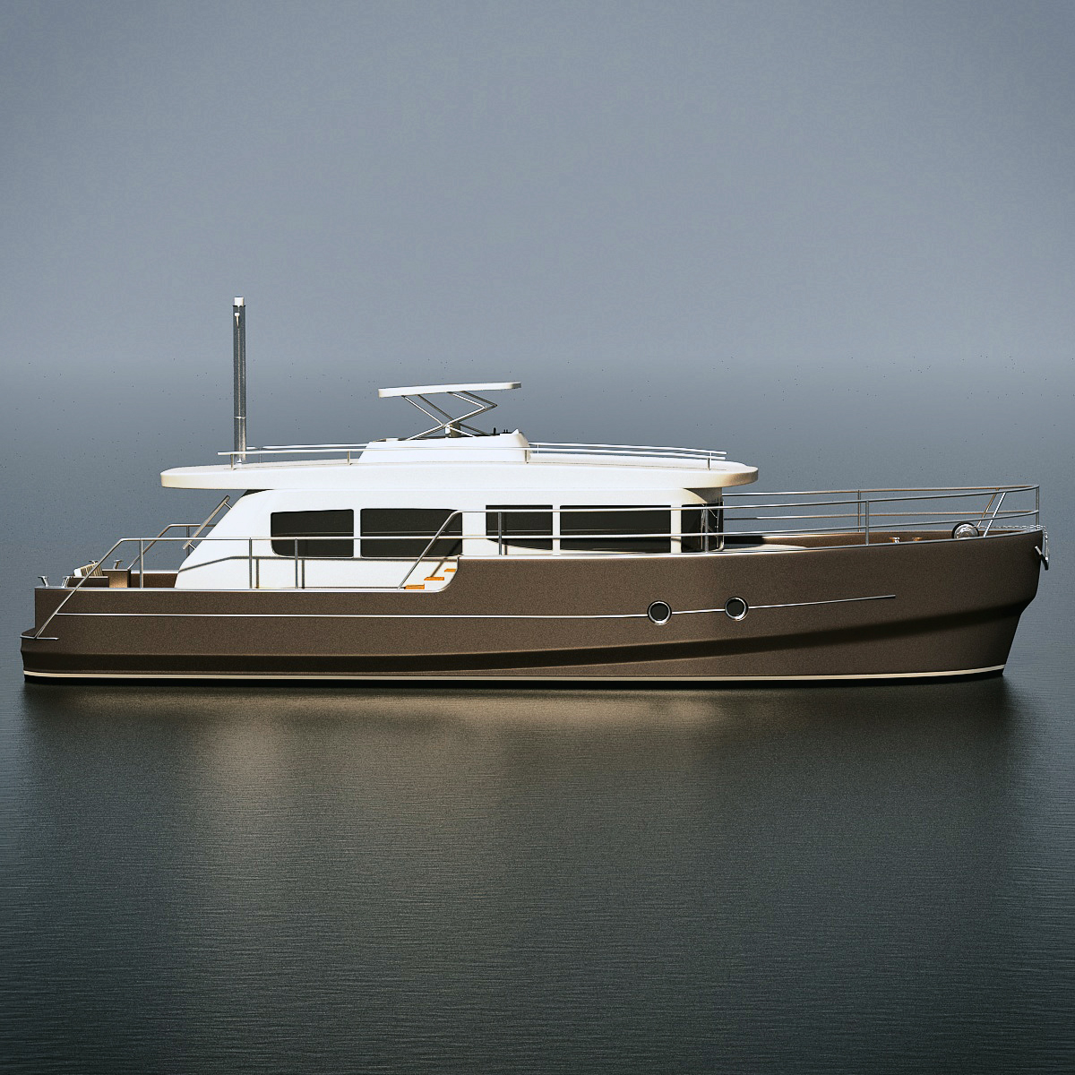 motor yacht aquanaut andante obj