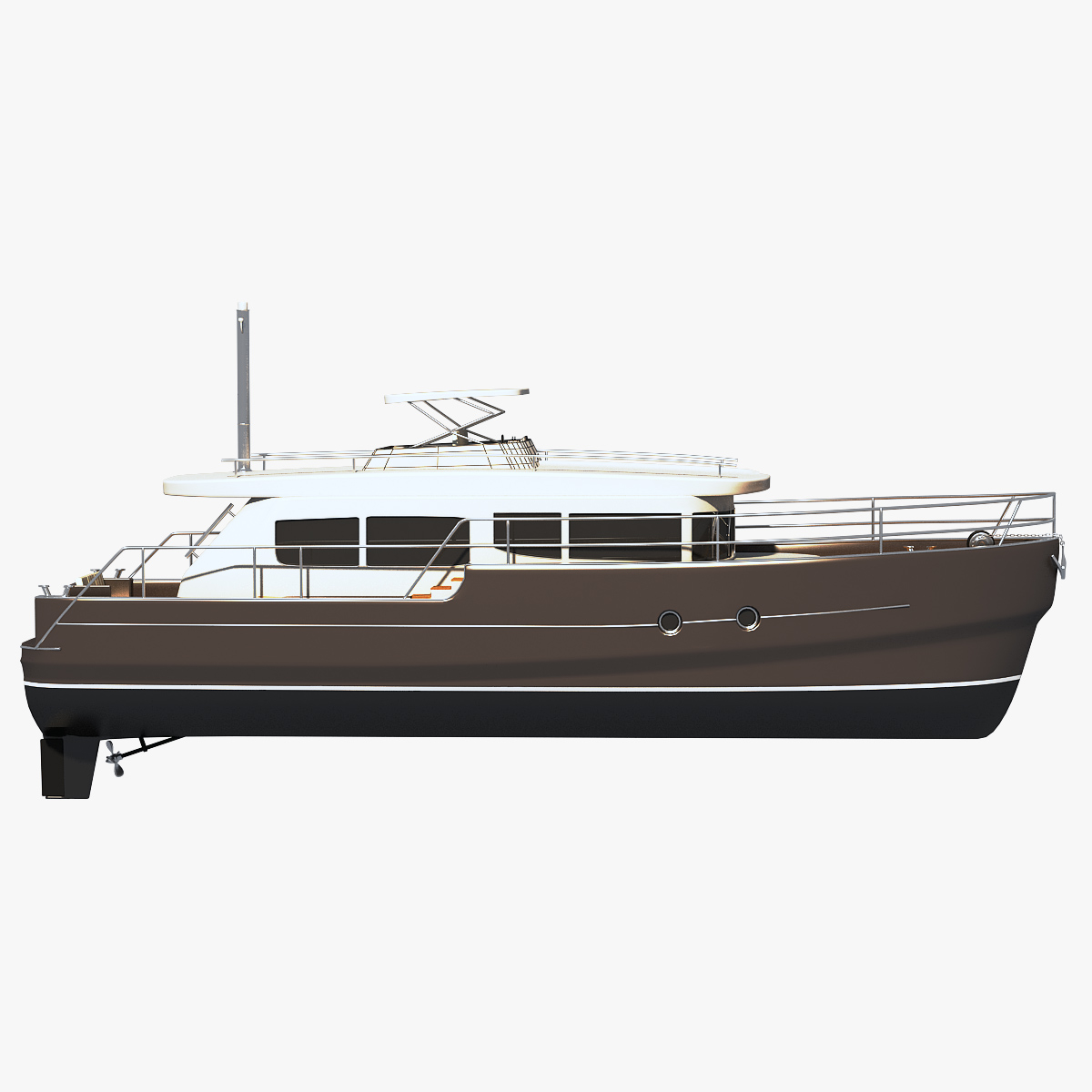 motor yacht aquanaut andante obj