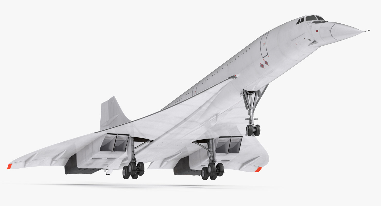 Concorde Free 3d Model