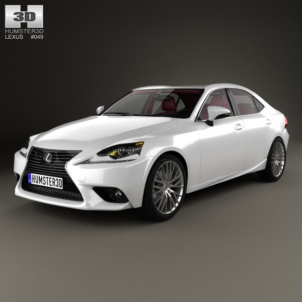 modelo 3d Lexus IS (XE30) con HQ interior 2013 - TurboSquid 1133663