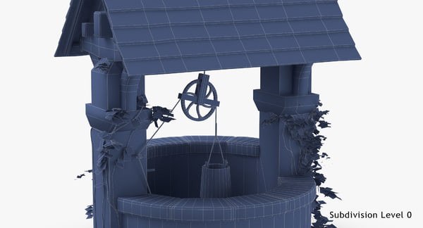 3d creepy wishing model