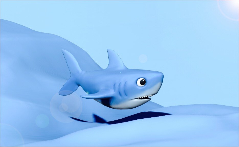 3d shark animation studio