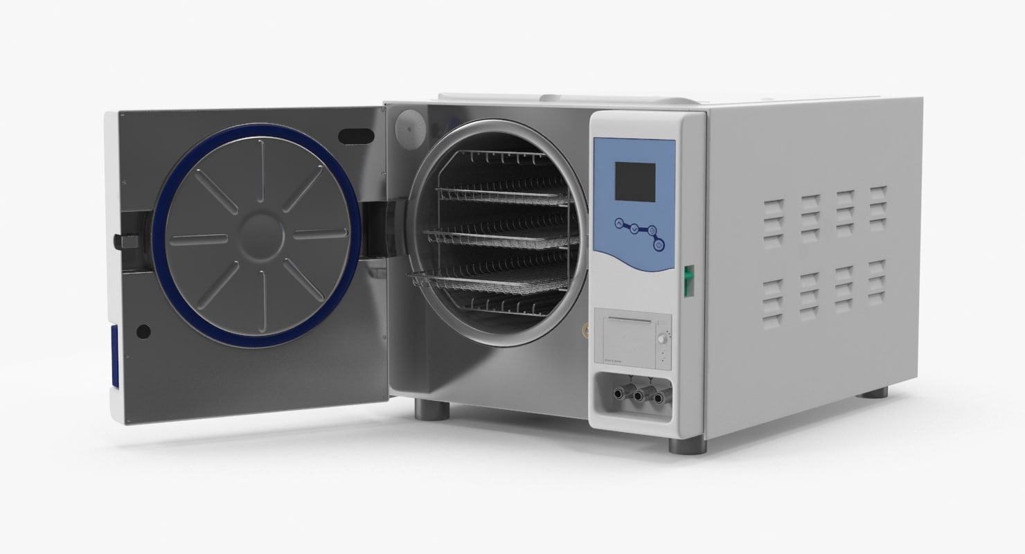 autoclave 3d model