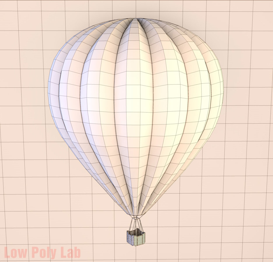balloon 3d model