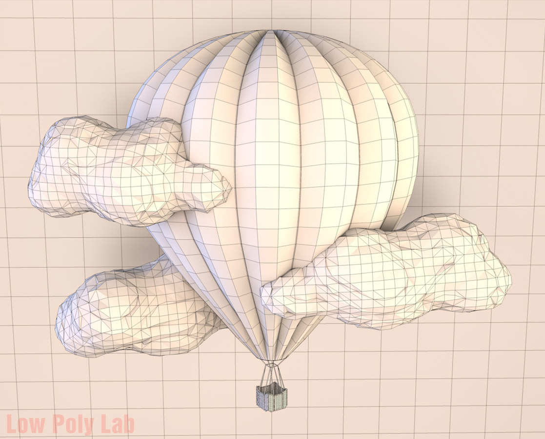 balloon 3d model
