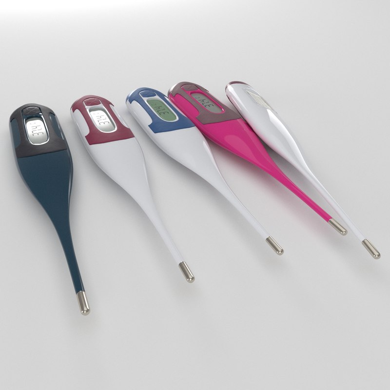 thermometer 3d model