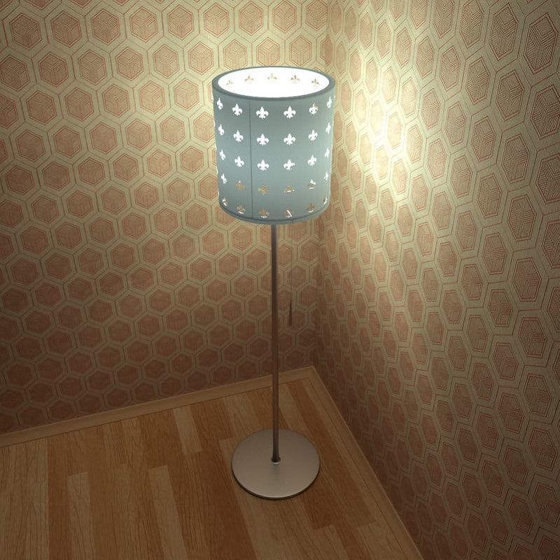 free lamp 3d model