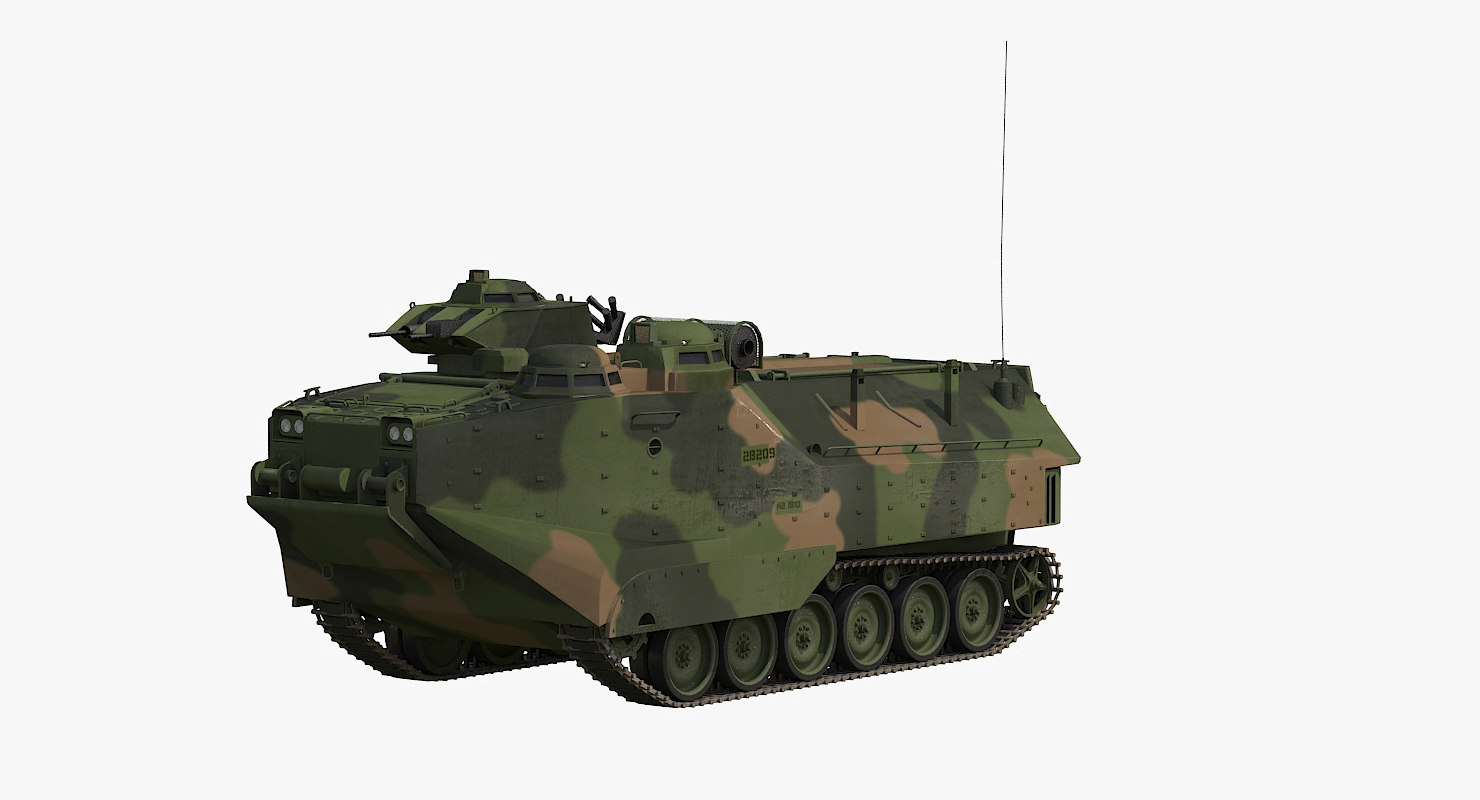 aav-p7 a1 camo 3d model