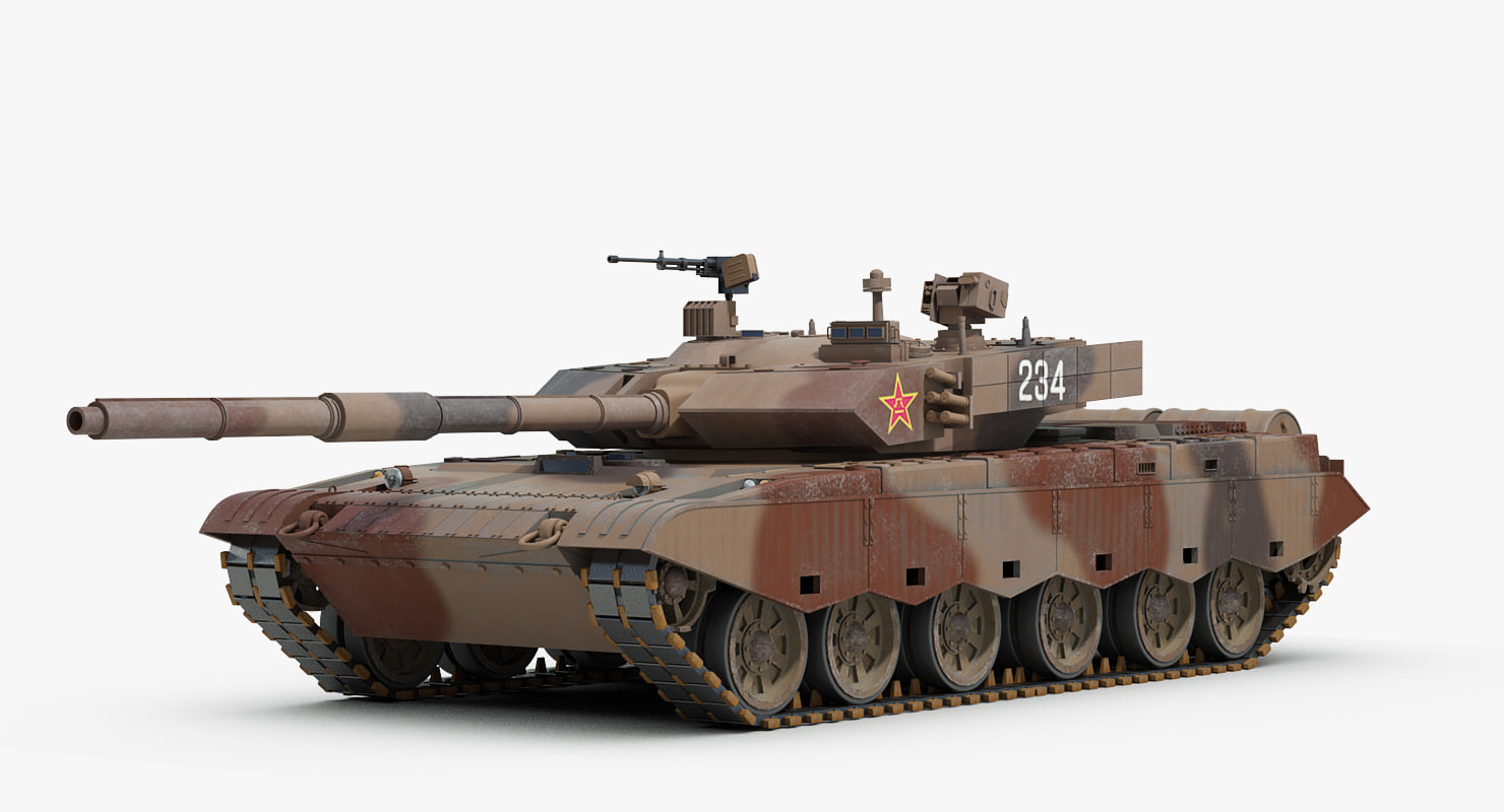 modern type 99 chinese 3d model