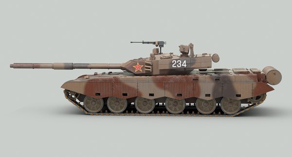modern type 99 chinese 3d model