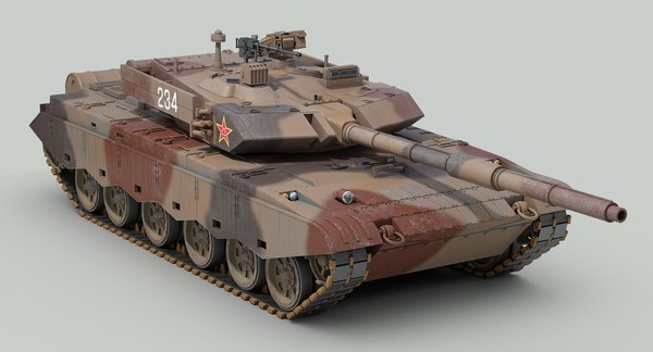 modern type 99 chinese 3d model