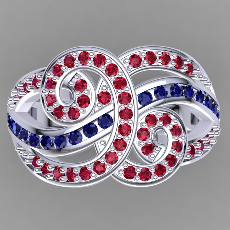 3d dxf designer ring