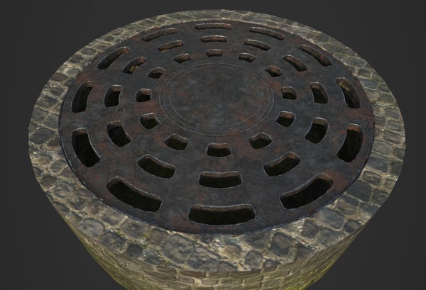 Manhole 3D Models for Download | TurboSquid