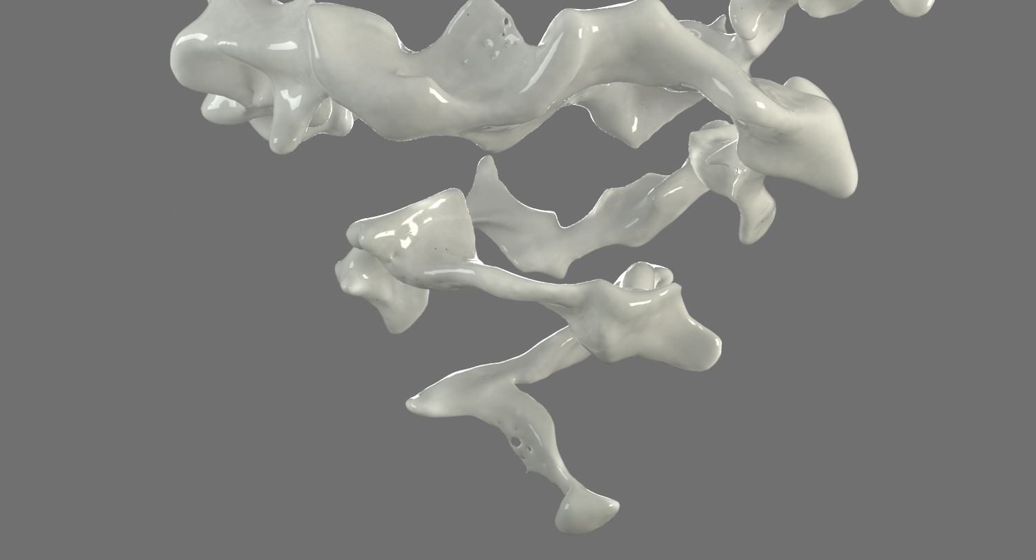 spiral liquid 3d model