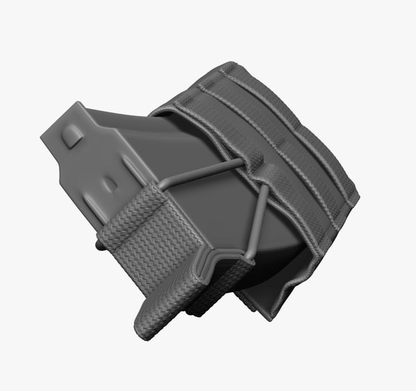 pouch magazine 3d model