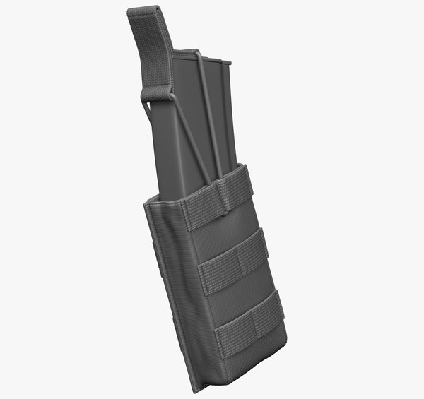 pouch magazine 3d model